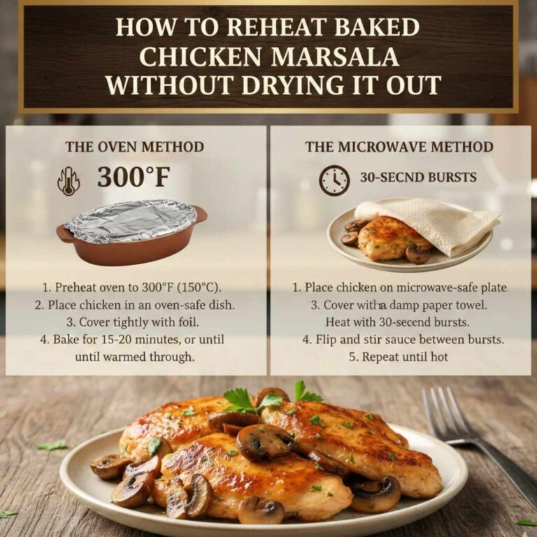 How to Bake Chicken Marsala in the Oven - oveninsights